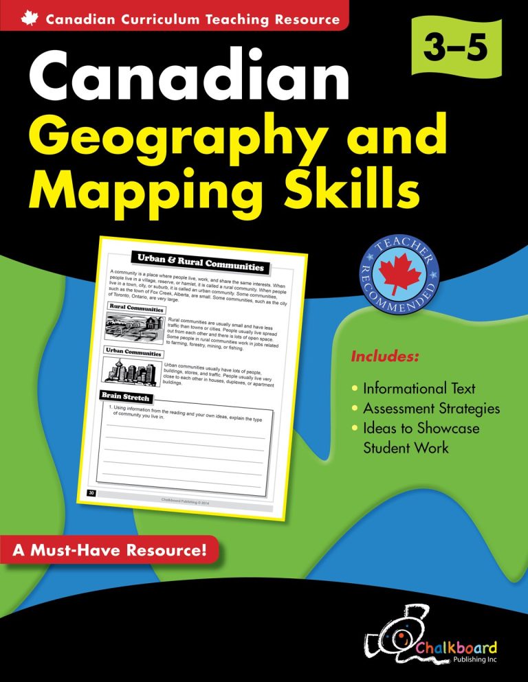 Canadian Geography and Mapping Skills – The Learning House