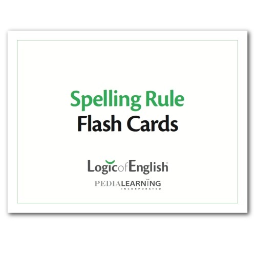 Logic of English Spelling Rule Flash Cards – The Learning House