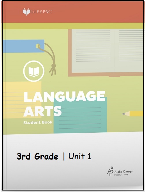 Grade 3 Language Arts Lifepac Unit 1 Worktext Only – The Learning House