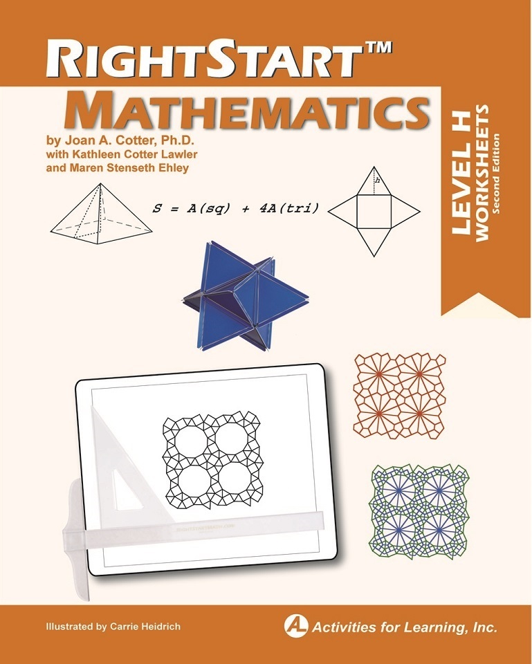 RightStart Math Level H Worksheets 2nd Ed – Geometry – The Learning House