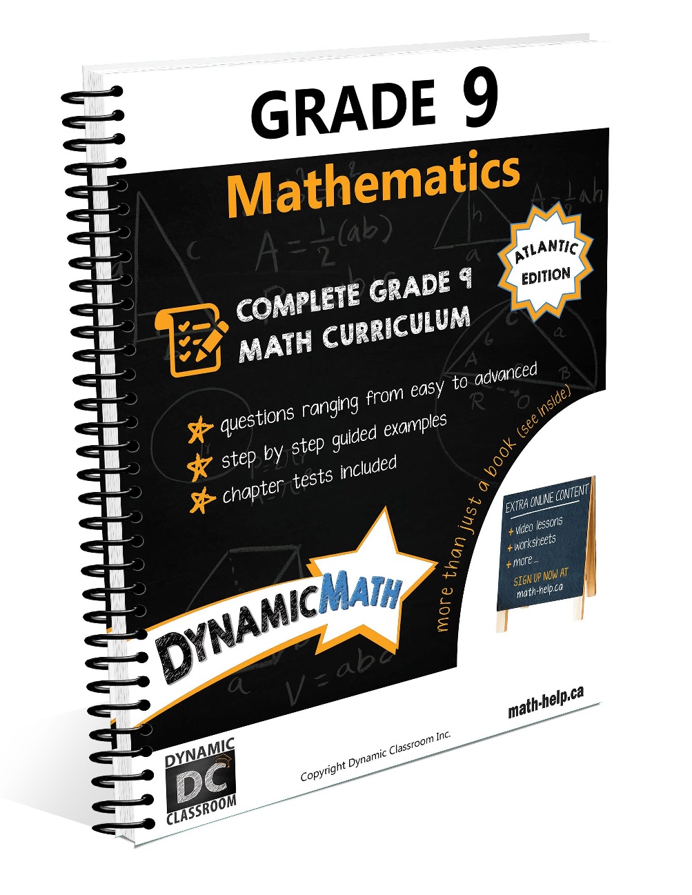 Dynamic Math Atlantic Provinces Gr 10 Workbook – The Learning House