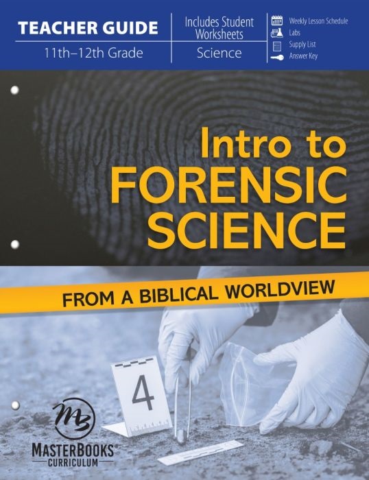 Intro to Forensic Science Teacher Guide / Worksheets – The Learning House