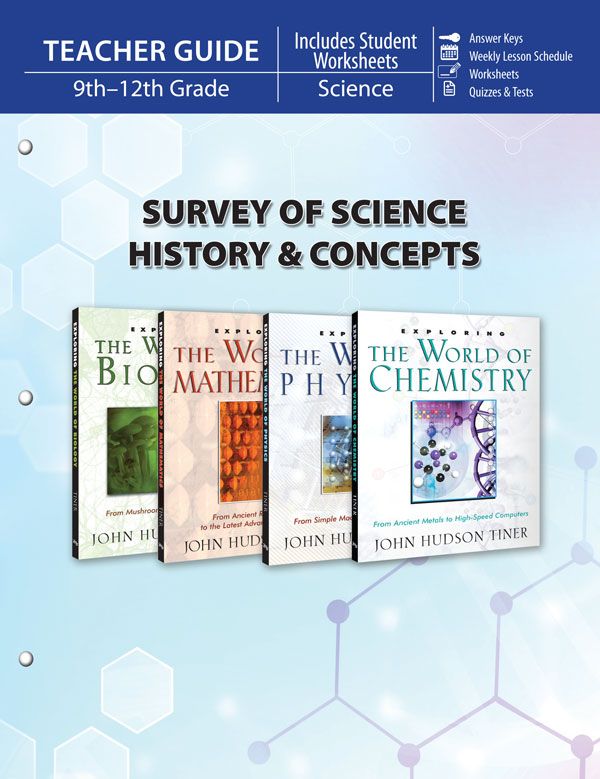 Survey of Science History & Concepts Teacher Guide / Worksheets – The ...