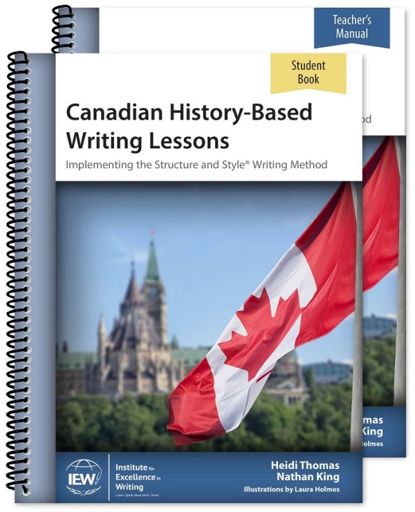 IEW Canadian History-Based Writing Lessons Combo – The Learning House