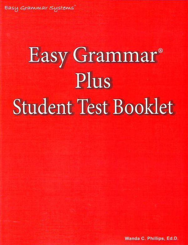 Easy Grammar: Plus Tests – The Learning House