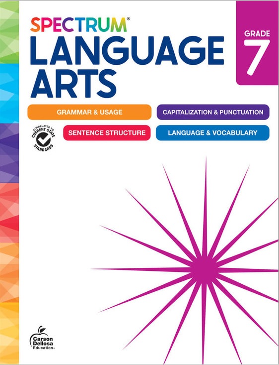 Spectrum Language Arts Grade 7 – The Learning House
