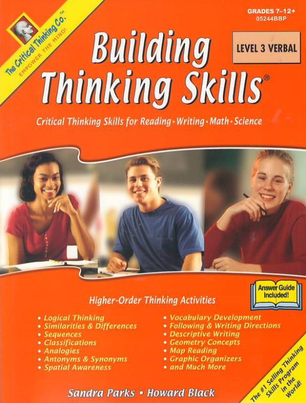 Building Thinking Skills Level 3 Verbal – The Learning House