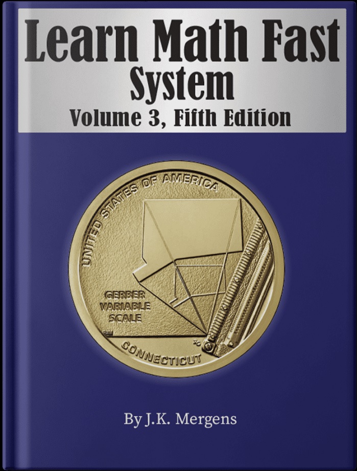 Learn Math Fast System – Volume 3 (Fifth Edition) – The Learning House